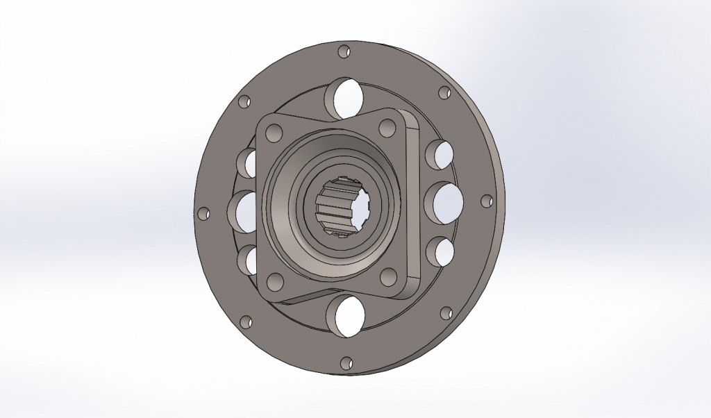 Spindles, F-106, Brake Flanges - SCS Gearbox Inc
